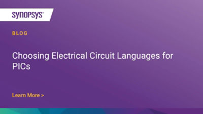 Choosing Circuit Languages for Optimizing PICs | Synopsys Blog