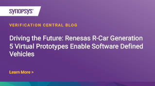Driving the Future: Renesas R-Car Generation 5 Virtual Prototypes Enable Software Defined Vehicles