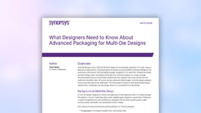 Multi-Die Advanced Packaging: Design Challenges & Solutions for High-Performance Systems | Synopsys