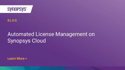 Automated License Management on Synopsys Cloud | Synopsys Blog