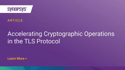 Speeding Up TLS Handshake Cryptography | Synopsys IP