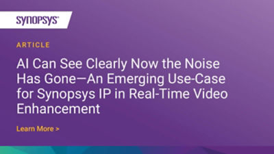 Software Image Signal Processing with Synopsys IP | Synopsys IP