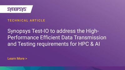 High-Speed Test IO for AI and HPC Applications | Synopsys