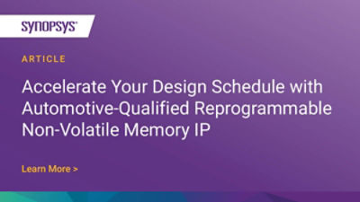 Automotive NVM IP: Accelerating Design Schedules | Synopsys IP