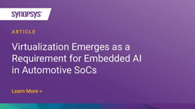Embedded AI Virtualization in Automotive SoCs | Synopsys IP
