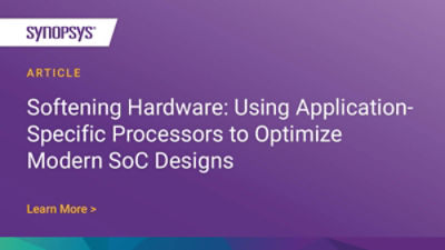 Optimizing SoCs with ASIPs | Synopsys IP