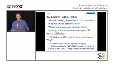 IBM's Experience with IC Validator