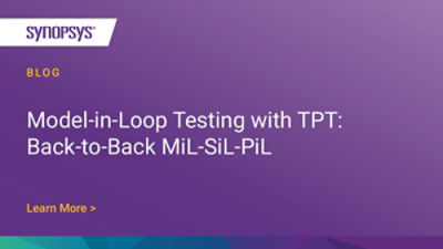 Back-to-Back MiL-SiL-PiL Testing with TPT: Aligning Development Phases ...