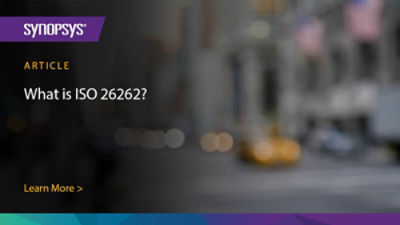 What is ISO 26262 Functional Safety Standard? | Synopsys Automotive