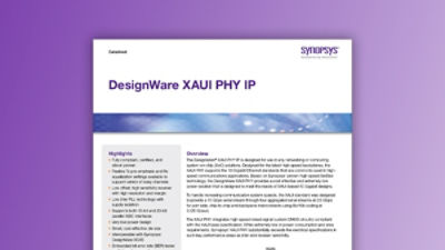 XAUI PHY IP – Datasheet | Synopsys